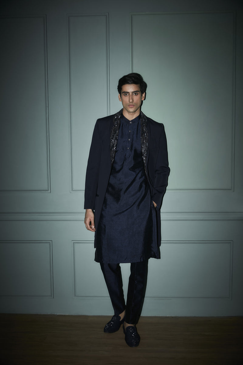 Eclipse Blue Jacket Set – Paaro